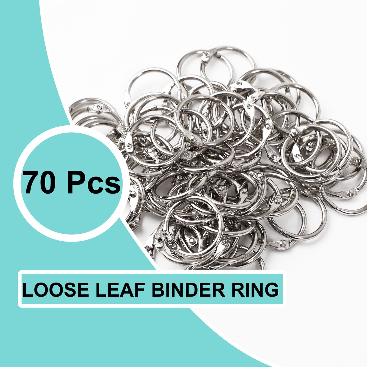 Loose Binder Rings Gold Book Binder Rings | Brass Loose Leaf Binding