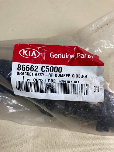 GENUINE KIA HYUNDAI OEM 86662 C5000 BRACKET ASSY-RR BUMPER SIDE,RH ...
