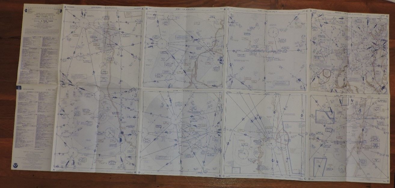 US Government Flight Information Publication "Area Charts" - U.S. 4 Feb ...