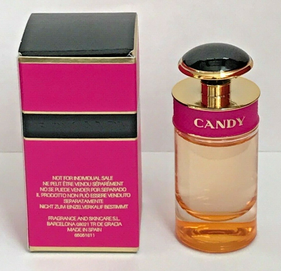 Prada Candy Eau de Parfume EDP Collectible Mini Perfume 0.24 oz/7ml NIB ...