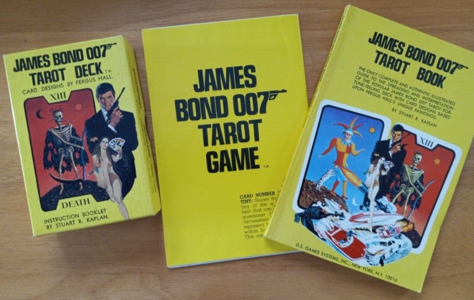 JAMES BOND 007 Vintage 1973 Tarot Game - Live And Let Die - Complete ...