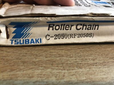 NEW TSUBAKI C-2050 (RF2050S) ROLLER CHAIN, 10FT | eBay