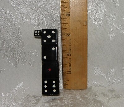 VINTAGE BLACK DICE BUTANE LIGHTER | eBay