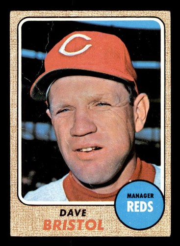 1968 Topps Baseball #148 Dave Bristol PR *e1 | eBay