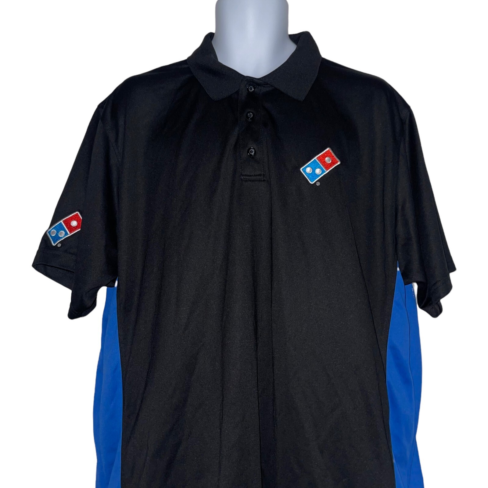Dominos Pizza Gear Employee Work Uniform Polo Shirt M… - Gem