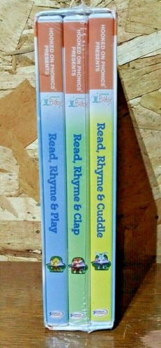 Hooked on Baby - Read and Rhyme - 3 Pack (DVD, 2007, 3-Disc Set) for ...