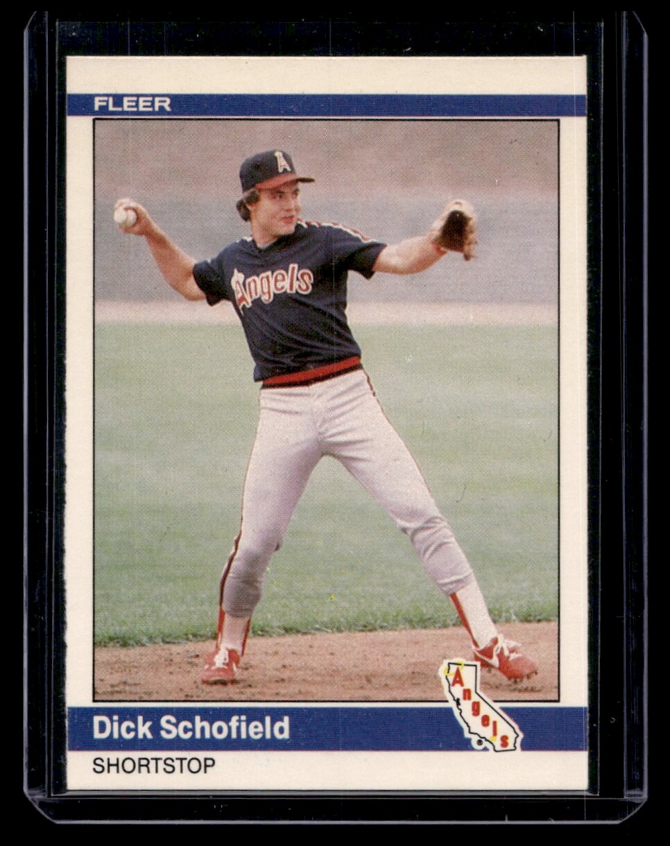 1984 Fleer Update Dick Schofield | eBay