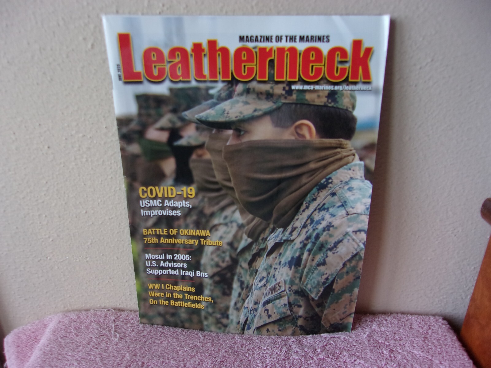 LEATHERNECK MAGAZINE" THE MAGAZINE OF THE MARINE " JUNE , 2020 | eBay