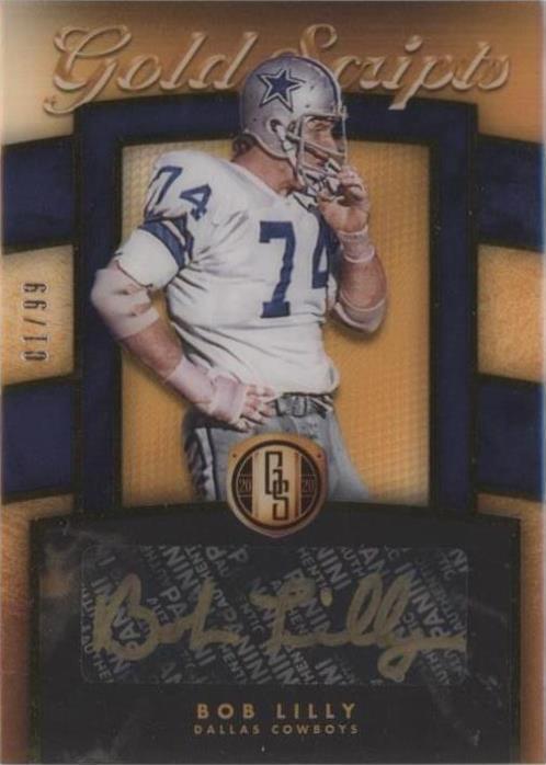 2020 Panini Gold Standard - Gold Scripts Autographs Bob Lilly #GS13 /99 ...