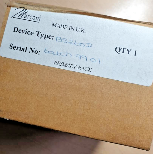 EEV /Marconi BS260D Microwave Tube Marine Radar | eBay