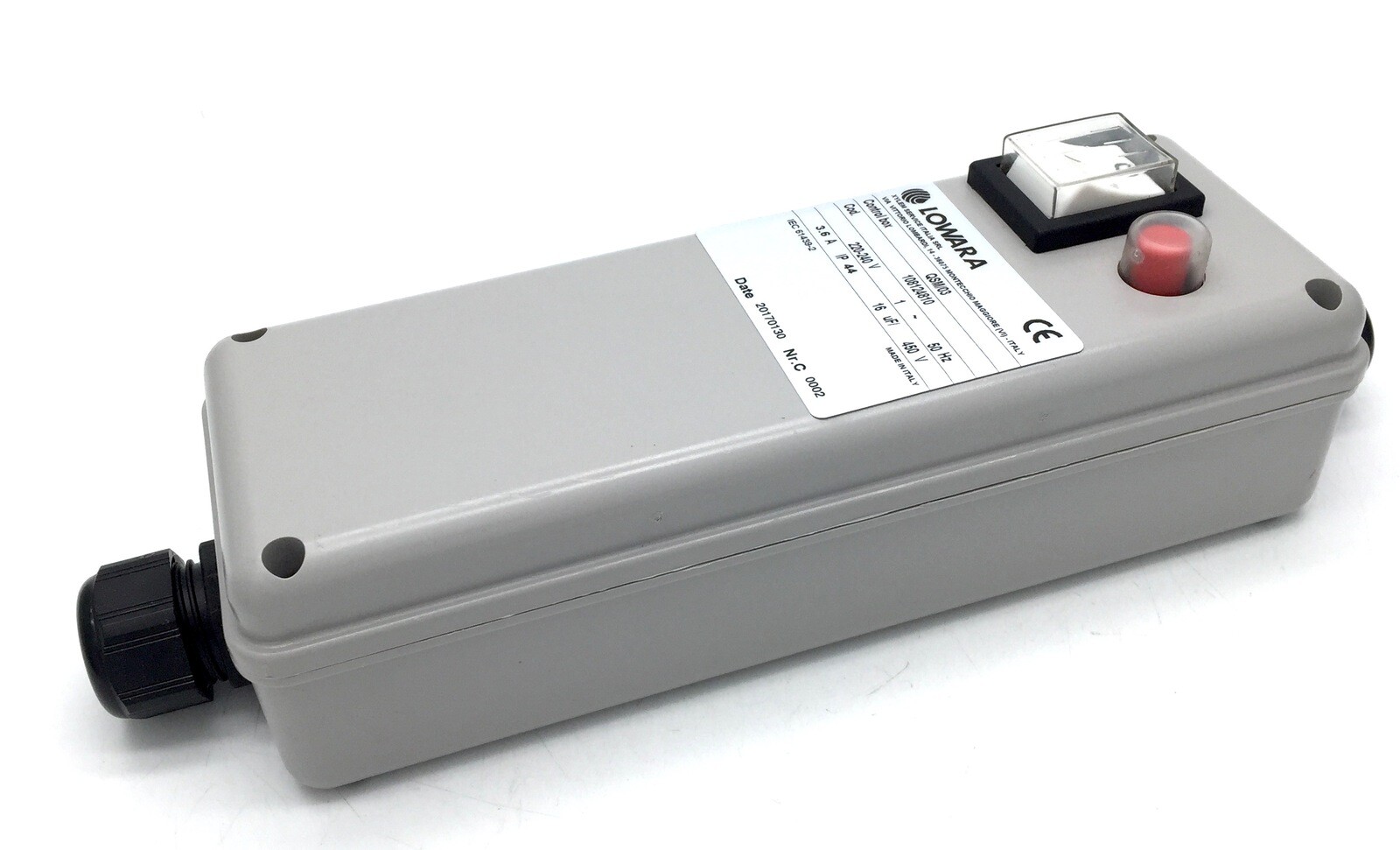 LOWARA QSM/03 108124810 Pump Control Box Single Phase 240V 3.6A IP44 ...