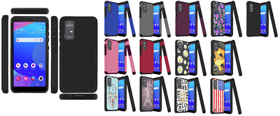 FOR TCL ION V T607DL Slim ShockProof Hybrid Case Phone Cover | eBay