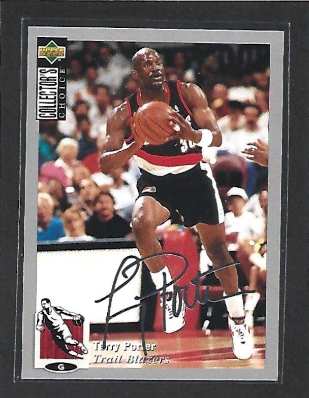 1994-95 Upper Deck Collector's Choice - Terry Porter #230 Silver Foil ...