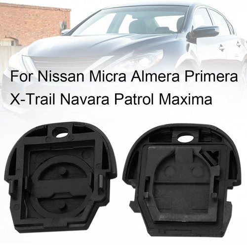 2 Buttons Car Key for Nissan Micra Almera Primera X-Trail Navara Patrol ...