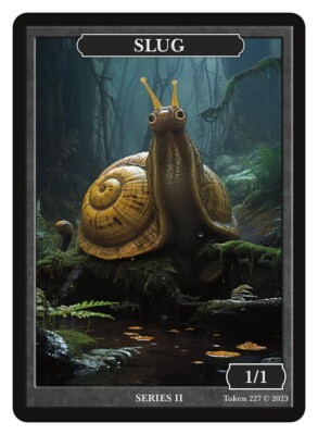 Slug Token Givememana Tokens Series 2 Magic the Gathering MTG | eBay