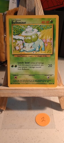Pokemon TCG Base Set #044/102 Bulbasaur LP | eBay