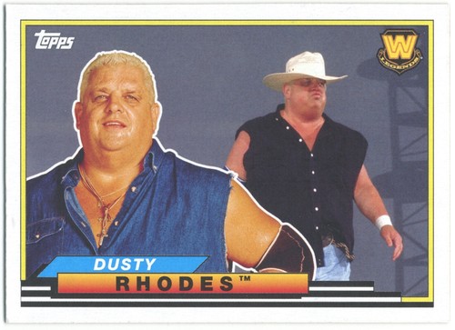 2018 Topps Heritage WWE Dusty Rhodes Big Legends #BL-13 WCW WWF NWA ...