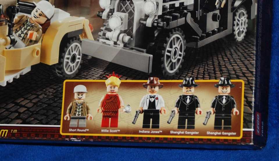 LEGO Indiana Jones 7682 : Shanghai Chase CARS SEALED BOX Set TEMPLE ...