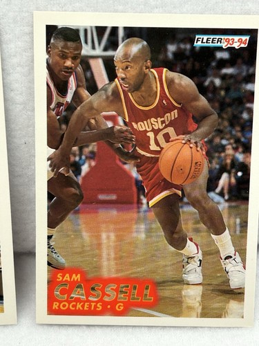 Sam Cassell 1993-94 Fleer #293 Guard Houston Rockets Basketball card | eBay