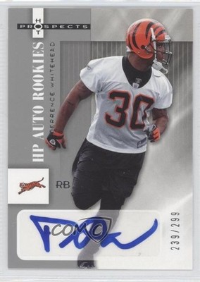 2006 Fleer Hot Prospects HP Rookies /299 Terrence Whitehead Rookie Auto ...