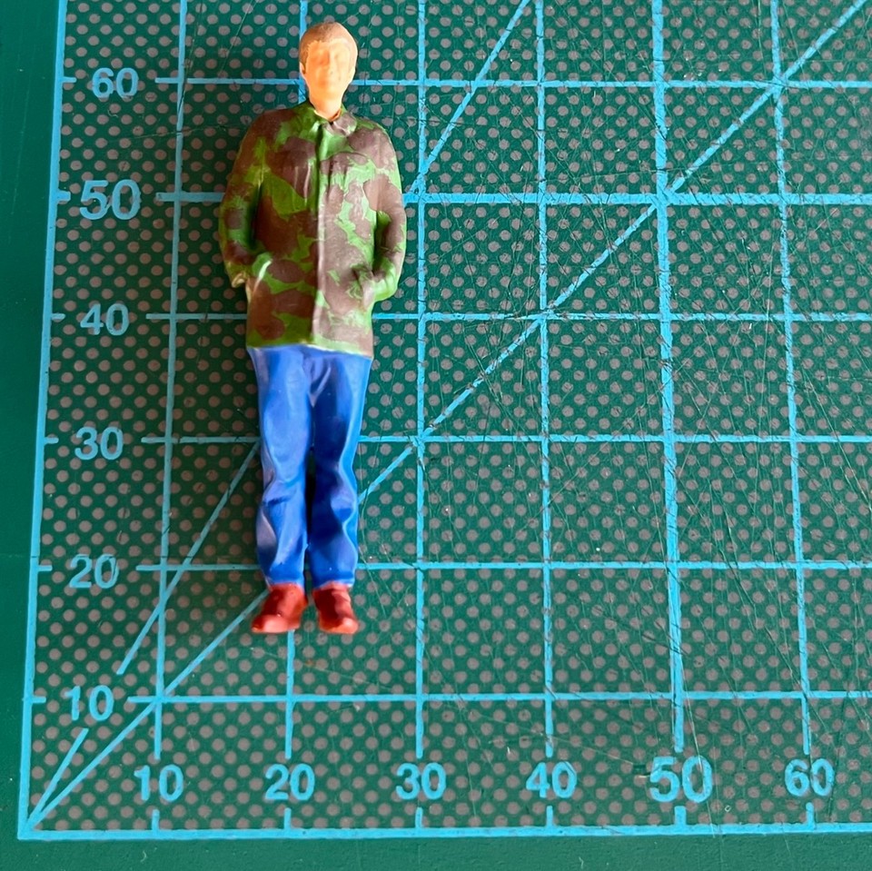 O GAUGE RODNEY TROTTER FIGURE HAND PAINTED ONLY FOOLS & HORSES | eBay UK