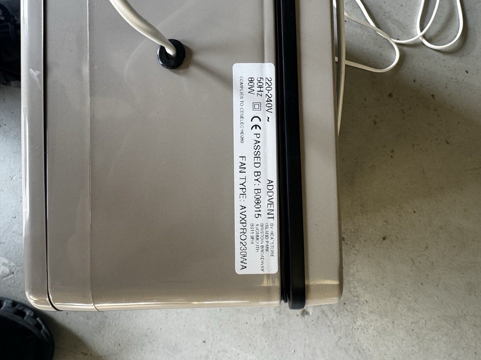 addvent extractor fan | eBay UK