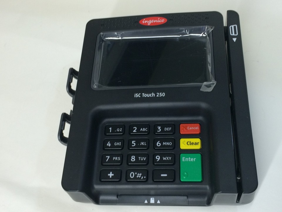 Ingenico ISC Touch 250 Credit Card Terminal ISC250-31P2592A ISC250 ...