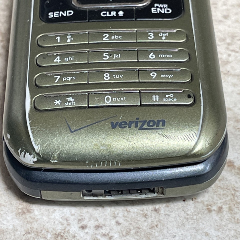 LG enV / Envy VX9900 - Green and Gray ( Verizon ) Very Rare Cell Phone ...