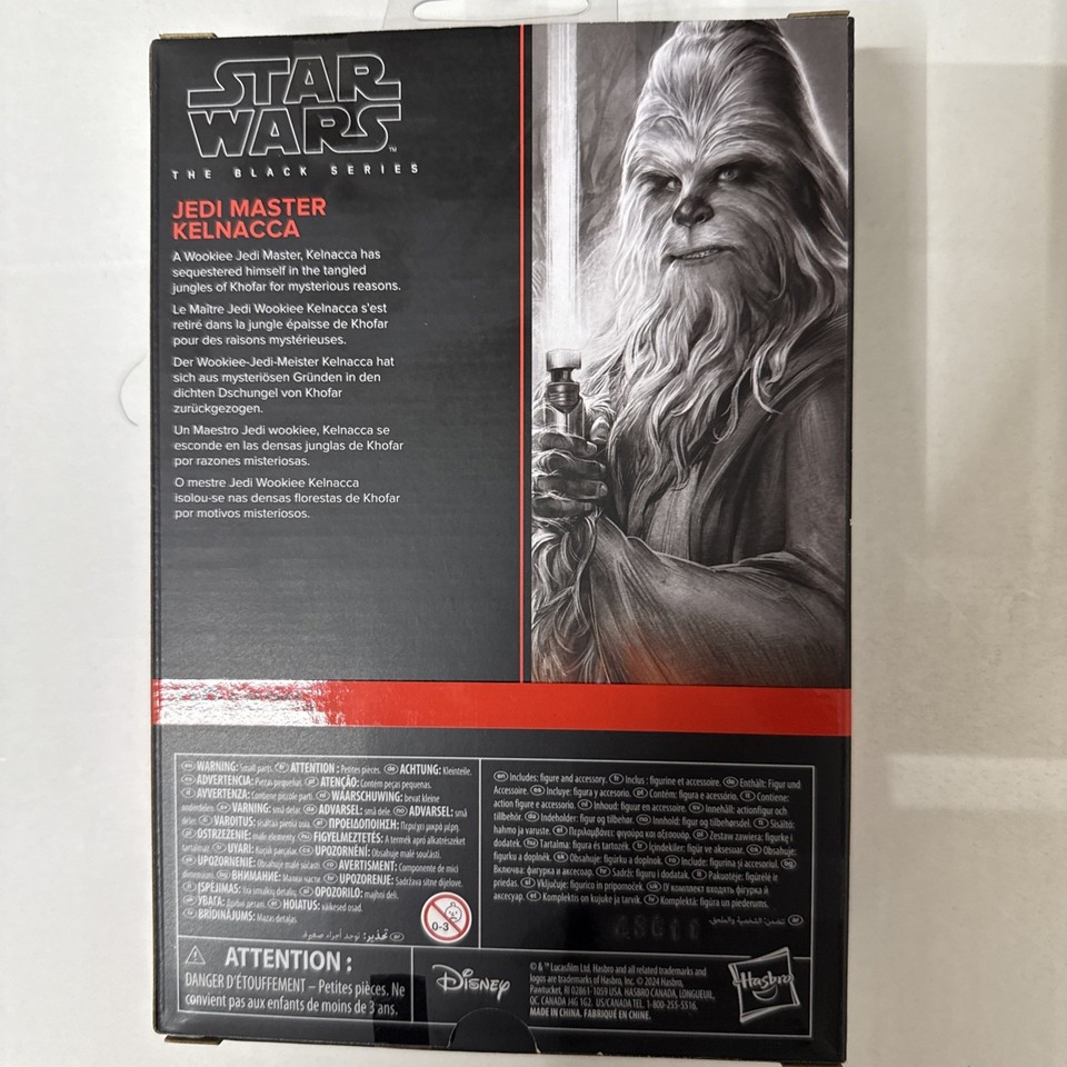 HASBRO STAR WARS: THE ACOLYTE BLACK SERIES 09 JEDI MASTER KELNACCA ...