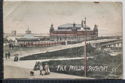 Cartolina Vintage Southport Pier Pavilion | eBay