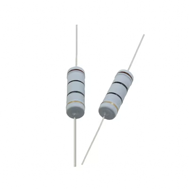 50Pcs Carbon Film Resistor Four Color Ring Resistor 5W 0.1R~910R 10K ...