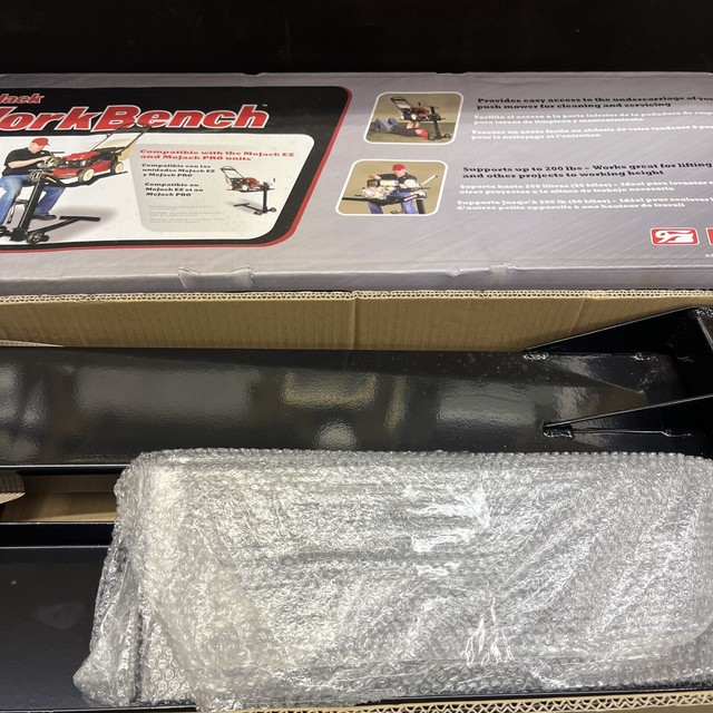 MoJack Workbench Quickly Convert Worktable for Push Riding Lawn Mower ...