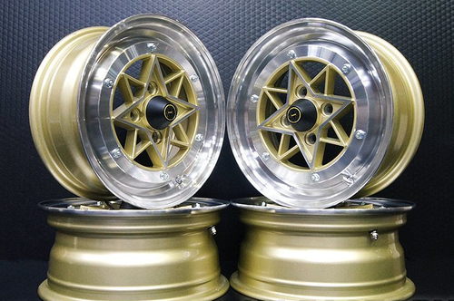 STAR SHARK Wheels 14×6.0J 4/100 +38 / JDM Mini Kei Truck / Acty Carry ...