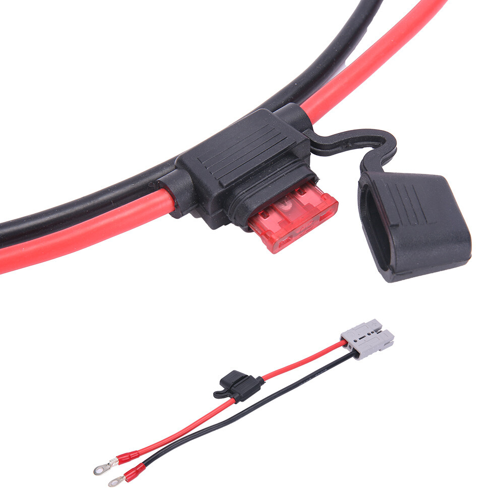 50Amp Anderson Plug Lead To Lug M8 Terminal Battery Charging Connector ...