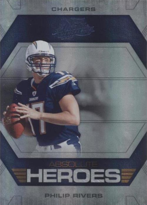 2008 Playoff Absolute Memorabilia - Absolute Heroes Philip Rivers #AH-5 Spectrum /25 for sale ...