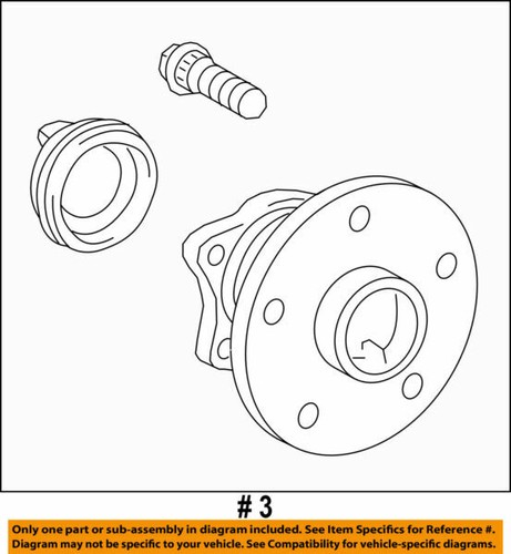 42450-33080 Toyota Hub & bearing assy, rear axle, rh 4245033080, New ...