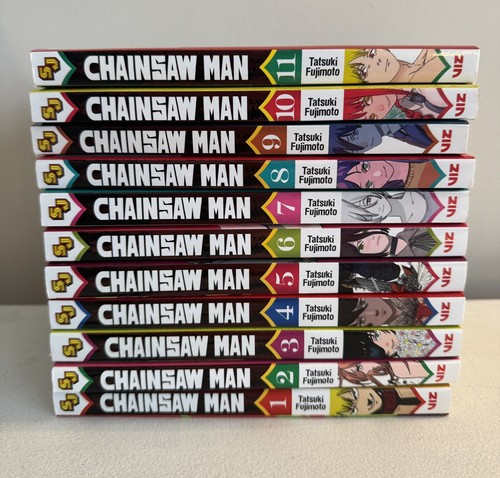 Chainsaw Man Manga Set (Vol. 1-11) Paperback English - READ ONCE!!! | eBay