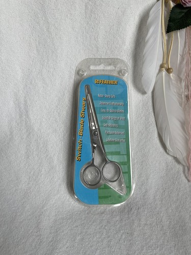 Feather Switch-Blade Shears Scissors # 45 Hair Cut Best for Salon ...