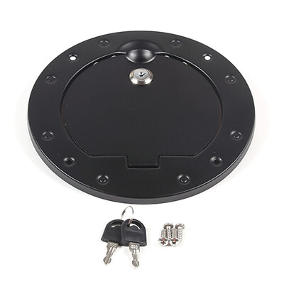 Fits Hummer H3 2005-09 Locking Fuel Door Gas Tank Cap Cover ALUMINUM ...