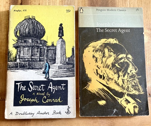 (2) VINTAGE JOSEPH CONRAD PAPERBACKS - THE SECRET AGENT PENGUIN ...