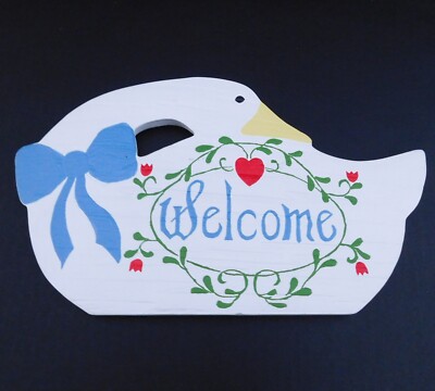 Vintage 1980s Barn Farmhouse Decor Country Chic Ceramic Goose Duck ...