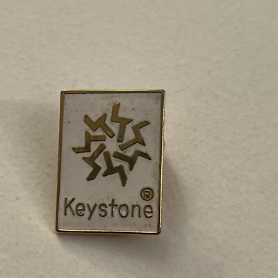 Vintage Ski Keystone Mountain Skiing Button Pin Pinback PB6H | eBay