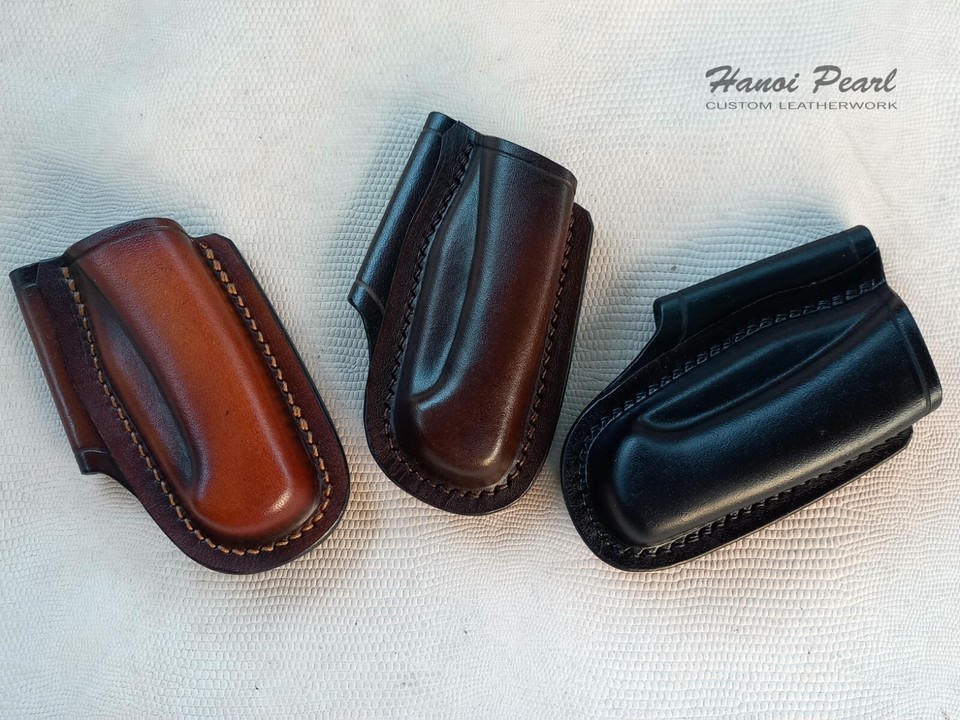 Buck 112 Custom Sheath | Strongside Horizontal Carry Leather Sheath | eBay