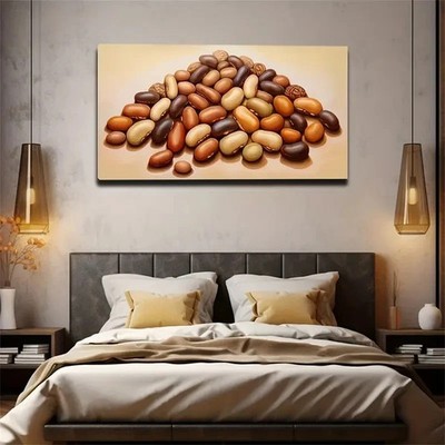 Bohemian Style Nut Wall Art Canvas Office Home Room Unframed 120x60cm ...