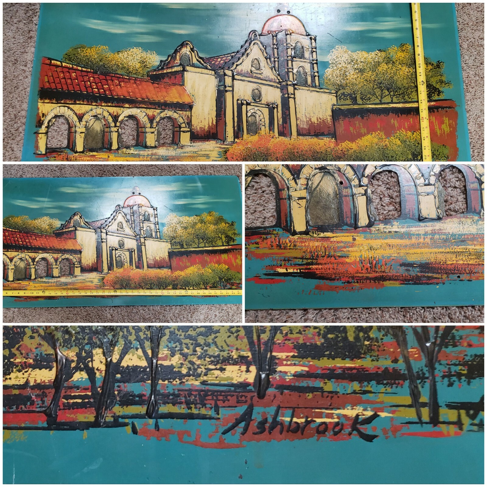 VTG Mid-Century Modern Lighted Carlo of Hollywood Big Ben & Ashbrook ...