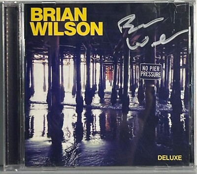 BRIAN WILSON Signed Autograph CD "No Pier Pressure" JSA COA | eBay