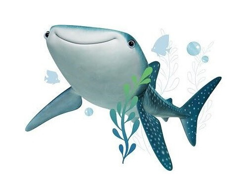 9 Inch Destiny Whale Shark Finding Dory Nemo 2 Movie Removable Peel ...