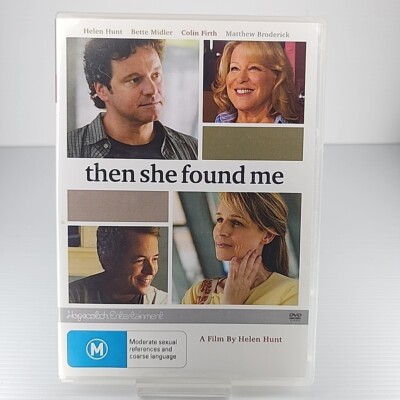 Then She Found Me (DVD, 2007) Colin Firth Janeane Garofalo Edie Falco ...