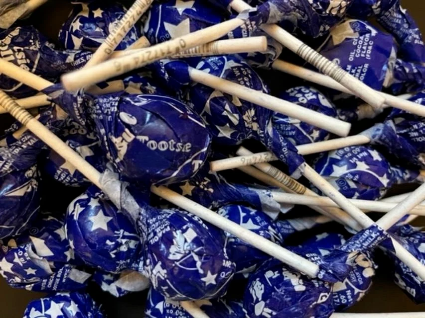 Blue Tootsie Pop