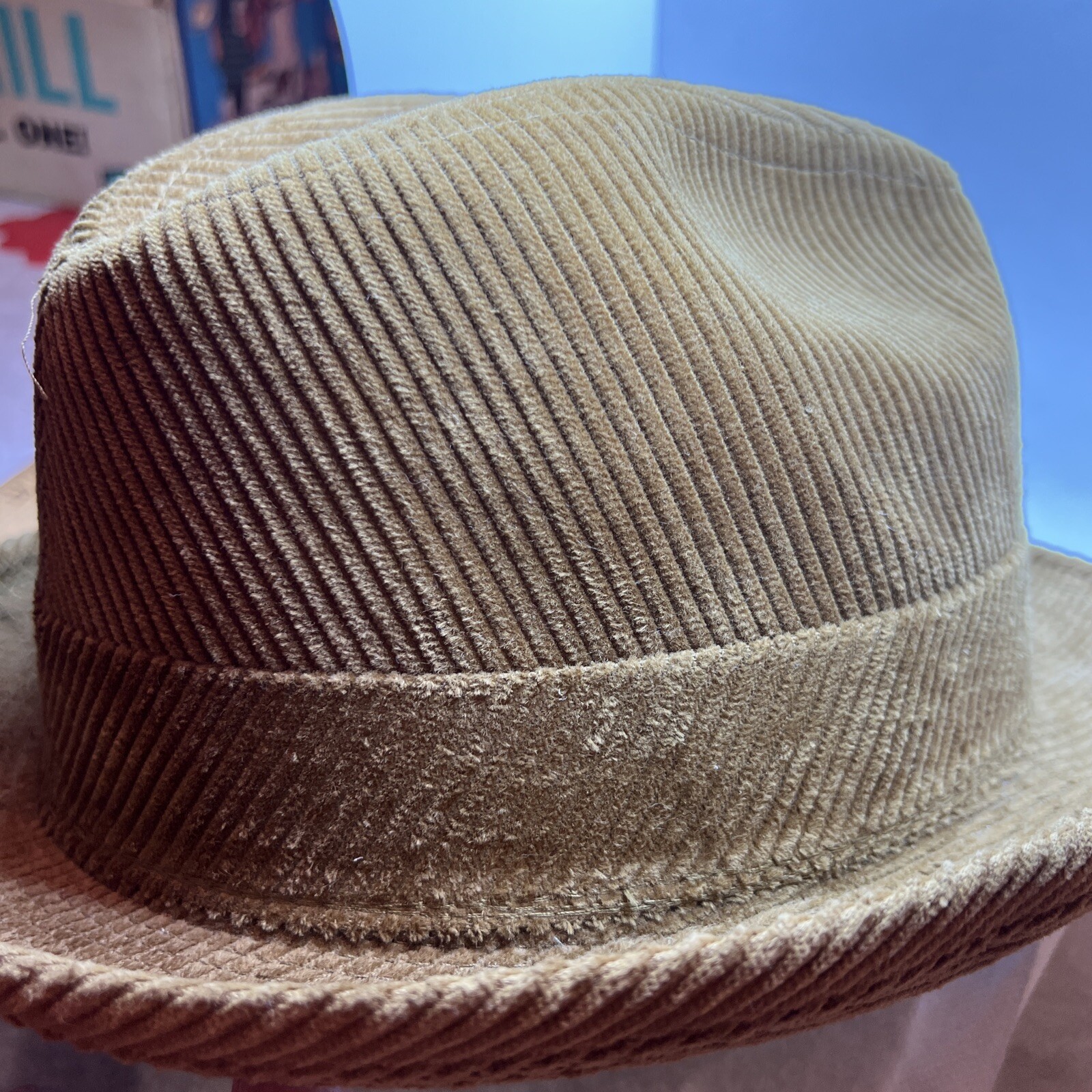 Vintage United Hatters Cap & Millinery Mens Fedora Hat Size 7 1/8 Brown ...